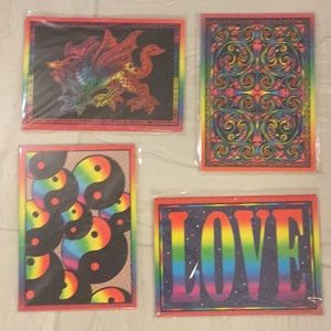 Office | 8 Brightly Colored Postcards 8 Packs Of 10 | Poshmark